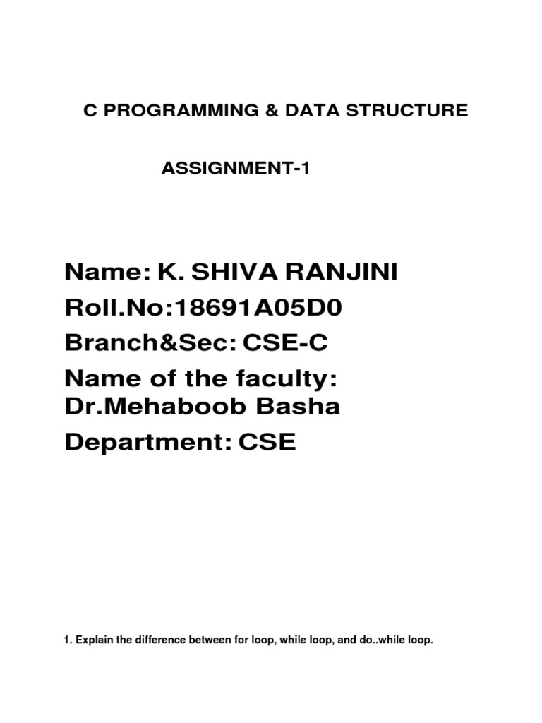 CSE Students' C Programming Guide | PDF | Control Flow | Software Development