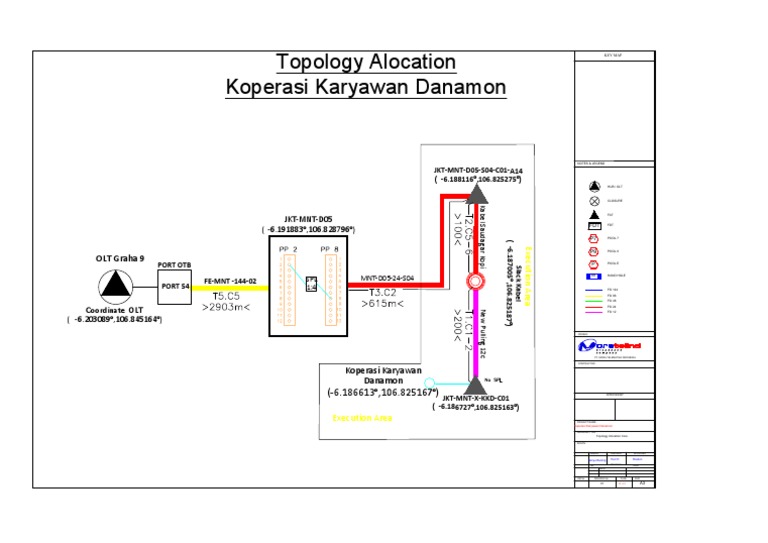 Koperasi Danamon Topology Allocation Map | PDF | Teaching Mathematics