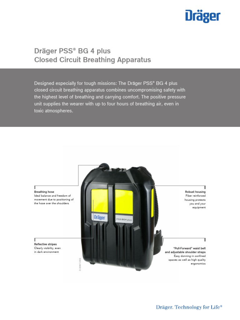 Pss BG 4 Plus Pi 9044832 en GB | PDF | Breathing | Gases