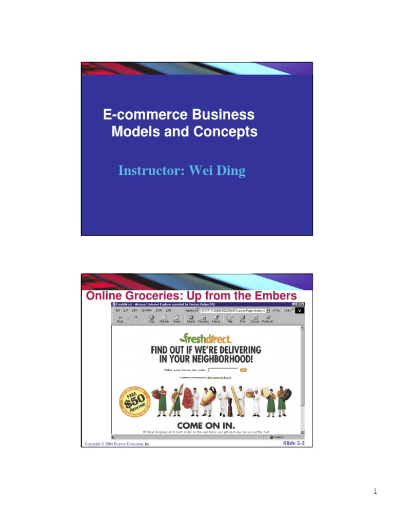 E-Commerce Models 2 1 | PDF | Competitive Advantage | Grocery Store