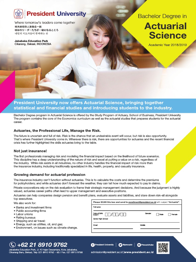 Flyer Actuarial Science-853fb | PDF