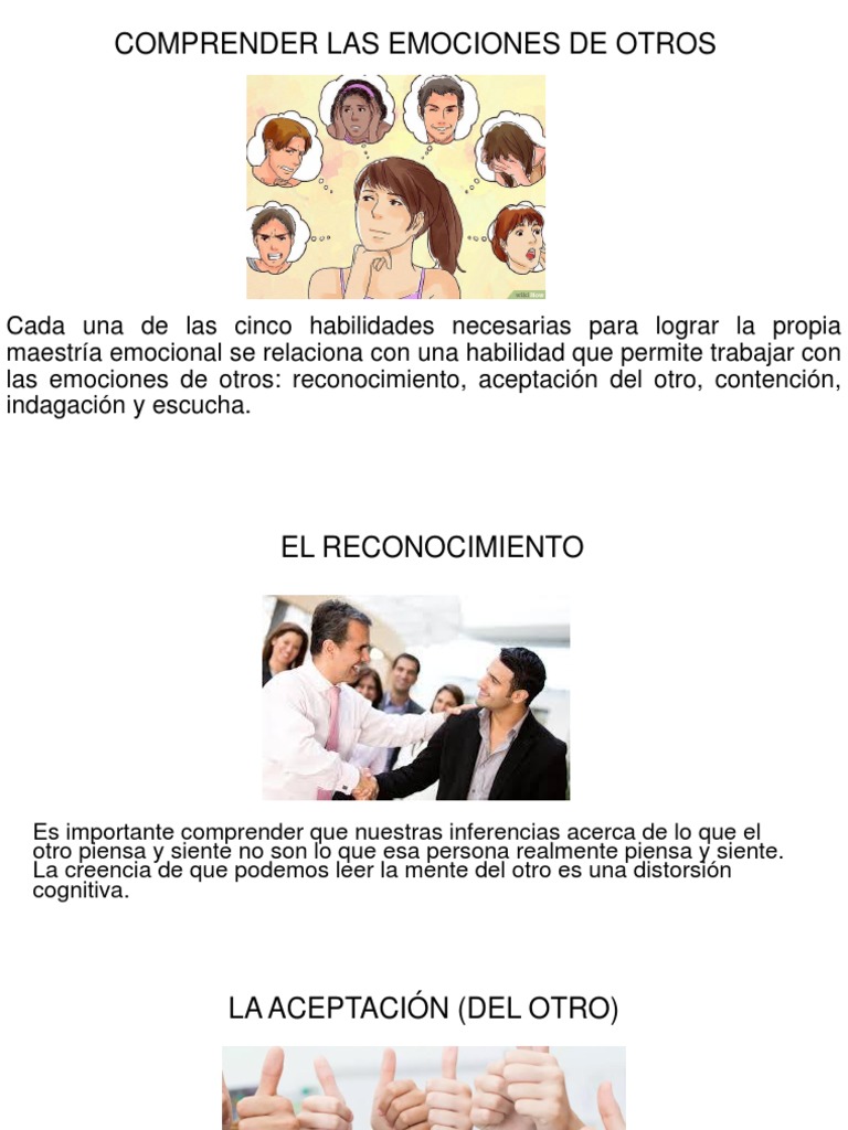 Comprender Las Emociones de Otros | PDF | Las emociones | Amor