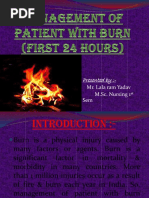 First Aid For Burns | PDF | Burn | Shock (Circulatory)