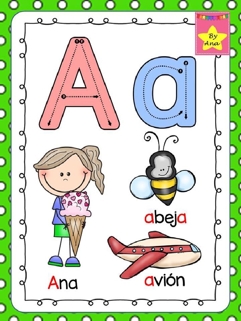 Motricidad Fina Abecedario PDF | PDF