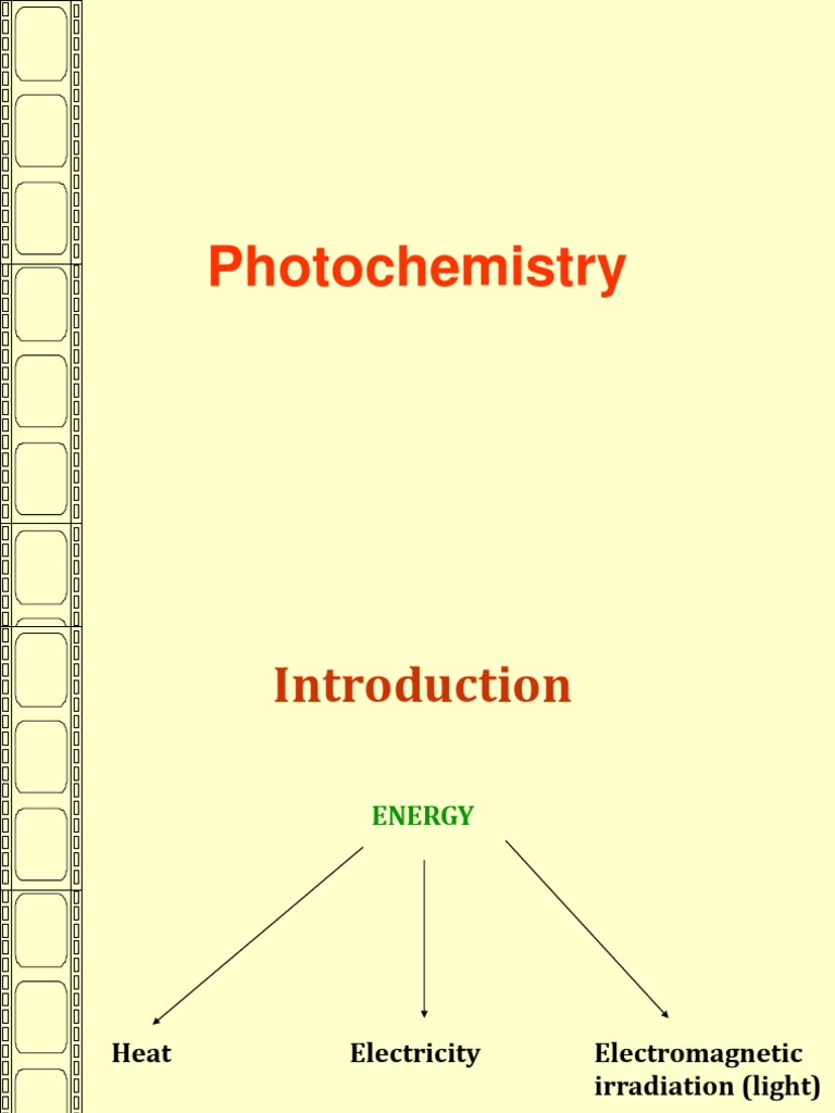 Unit III - Photochemistry PDF | PDF | Photochemistry | Electromagnetic ...