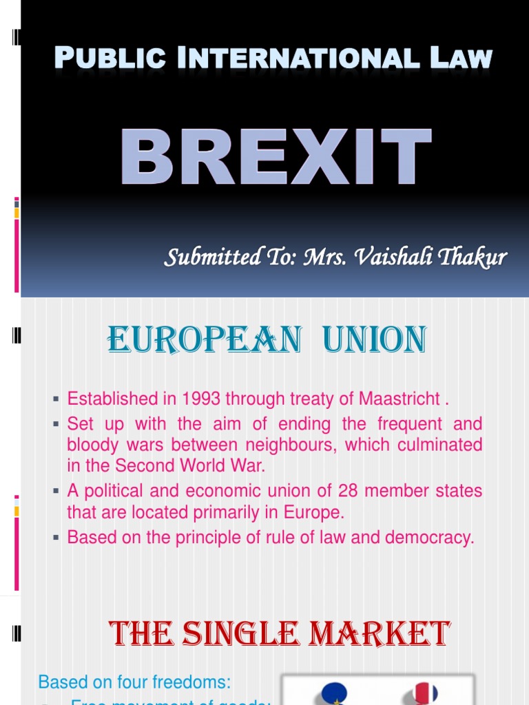 BREXIT | PDF | Brexit | European Union