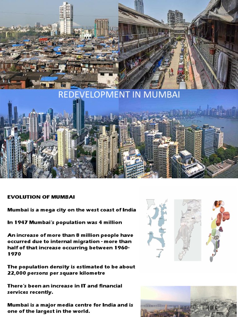 Mumbai's Urban Evolution and Redevelopment | PDF | Mumbai | Urban