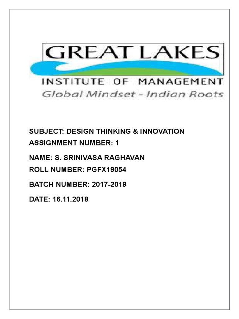 Embracing Design Thinking in Innovation | PDF