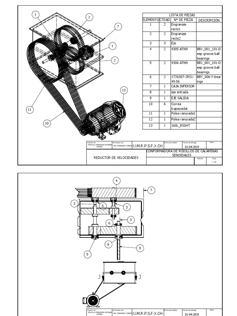Planos PDF | PDF | Engranaje | Bienes manufacturados