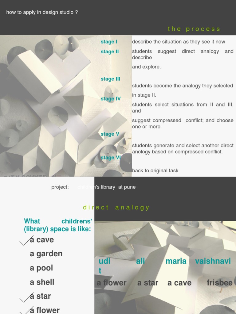 The Process: How To Apply in Design Studio ? | PDF | Nature