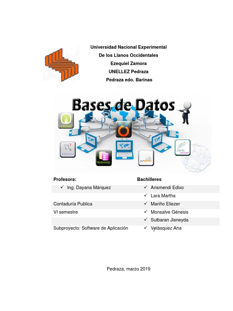 Qué Es El Sistema Manejador de Bases de Datos2 | PDF | Bases de datos | SQL