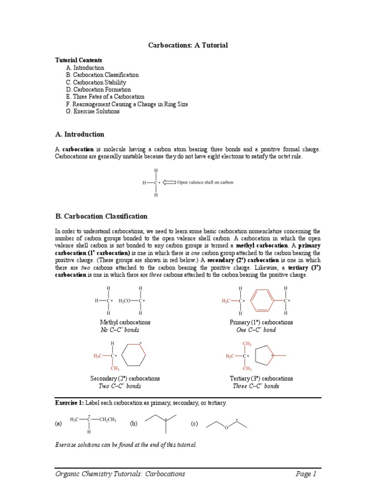 Organic Chemistry Tutorials | PDF | Ion | Covalent Bond