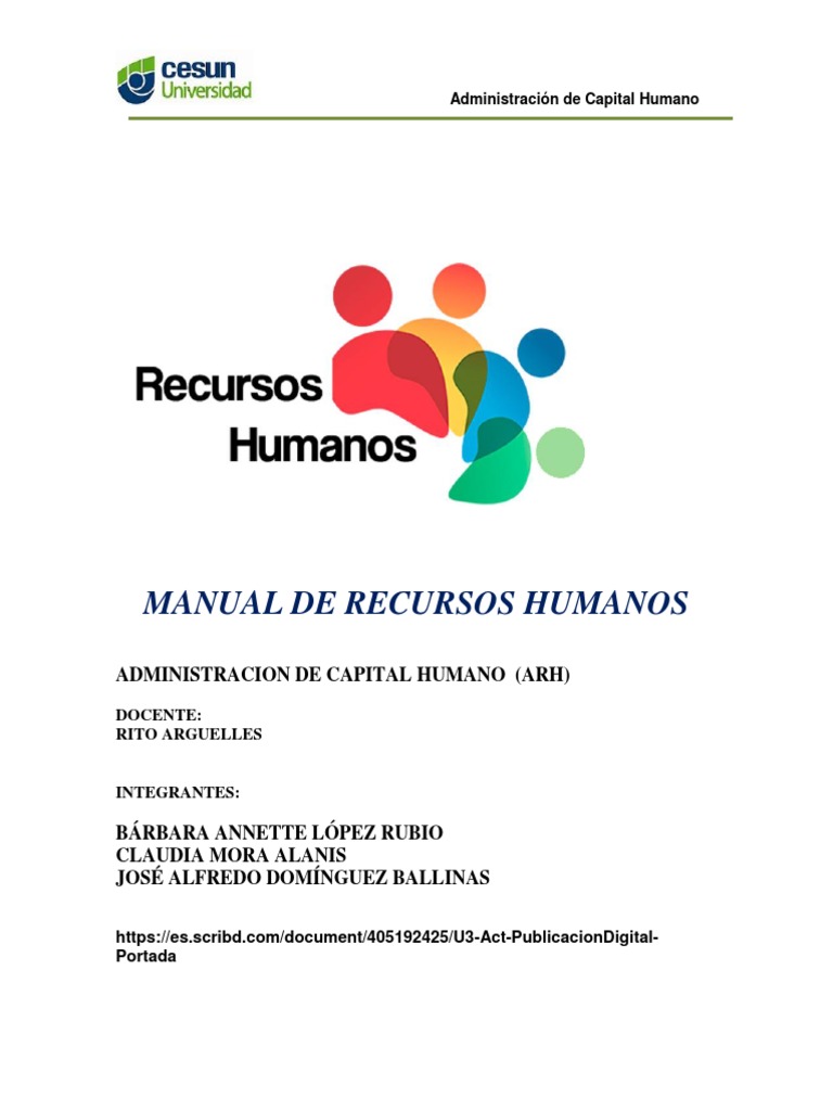 Manual de RH | PDF