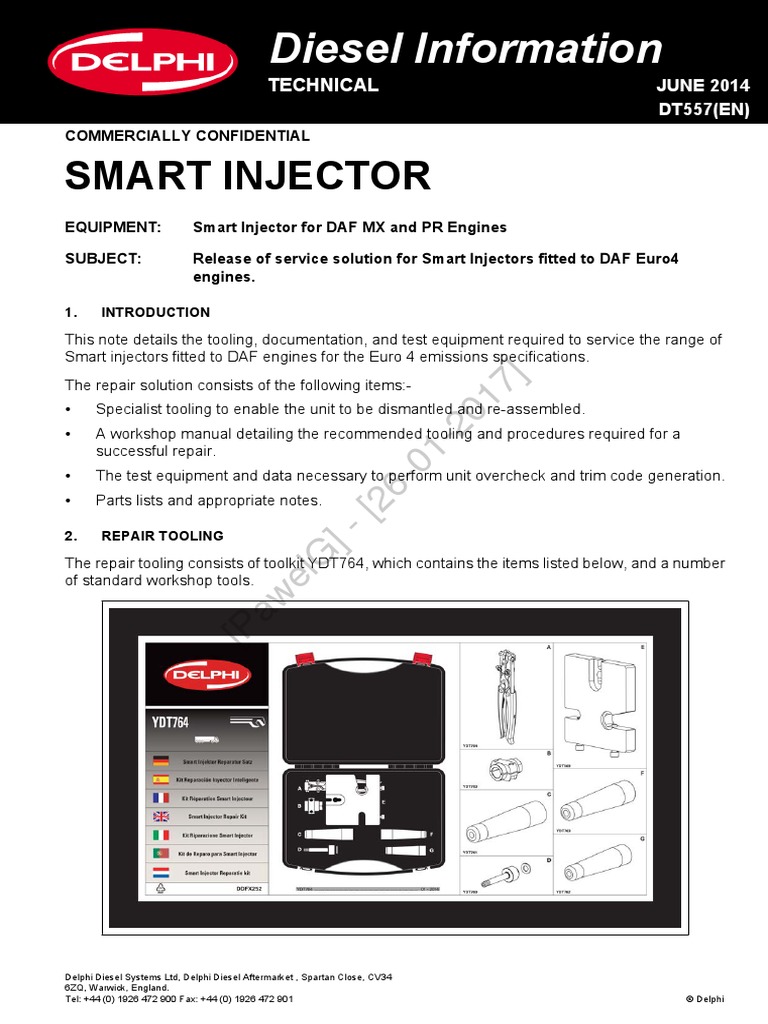 Diesel Information: Smart Injector | PDF | Manufactured Goods