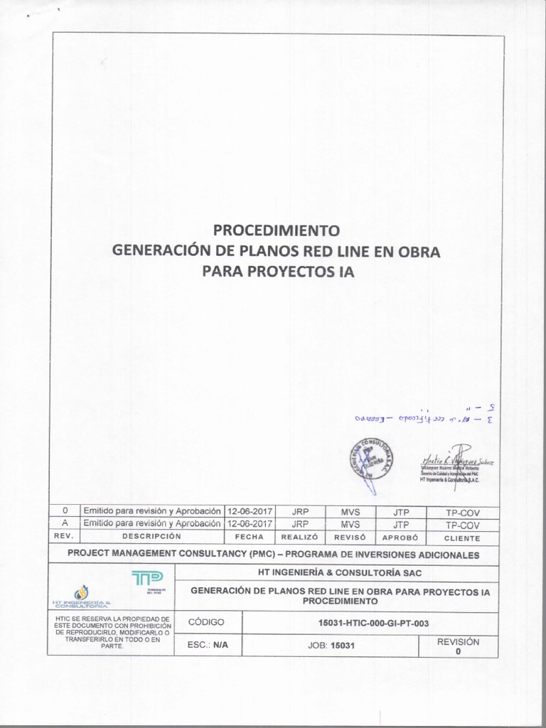 Generacion de Planos Red Line | PDF