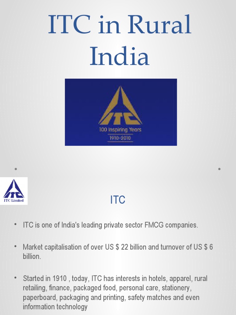 ITC's Rural Market Strategies in India | PDF | Market (Economics) | Brand
