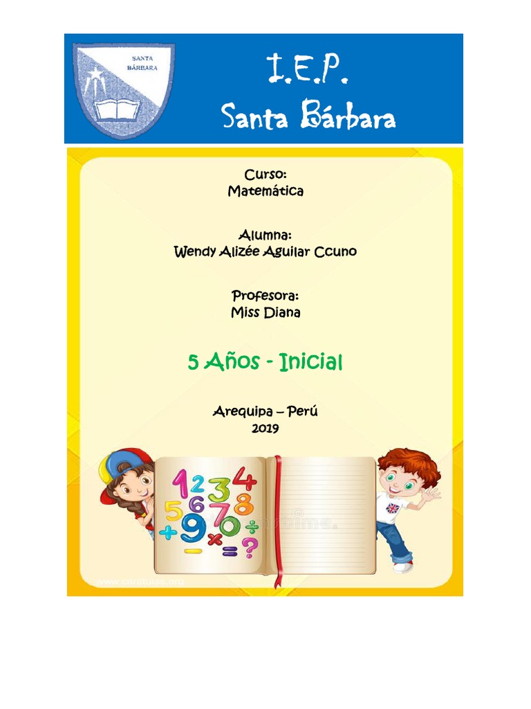 Caratulas Inicial 2 Años SL | PDF