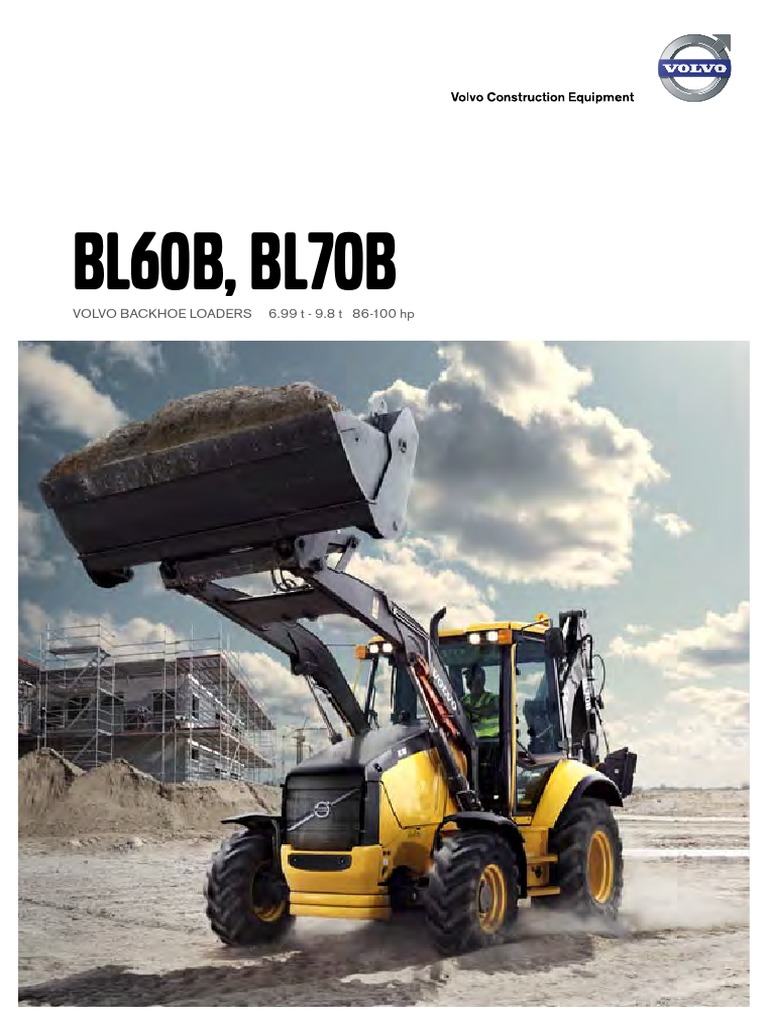 Brochure bl60b bl70b | PDF | Loader (Equipment) | Engines