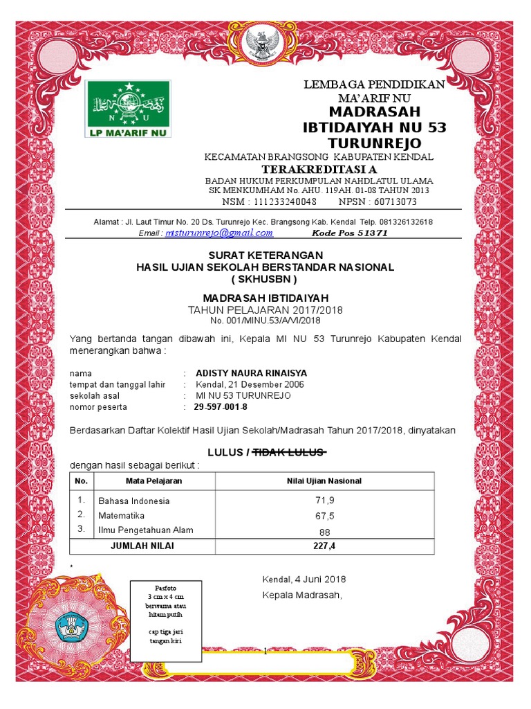 Skhun Mi 2017-2018 | PDF