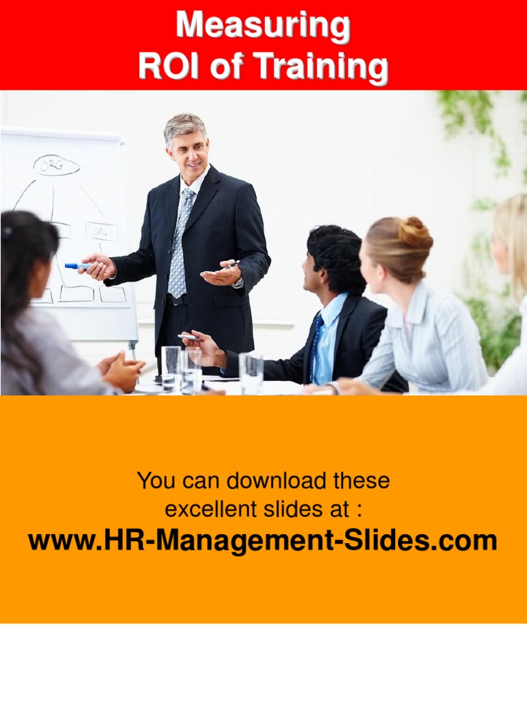 Measuring Training ROI Effectiveness | PDF | Performance Indicator ...