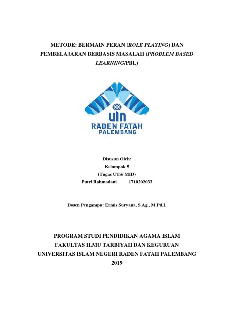 Metode Bermain Peran (Role Playing) Dan Metode Pembelajaran Berbasis ...