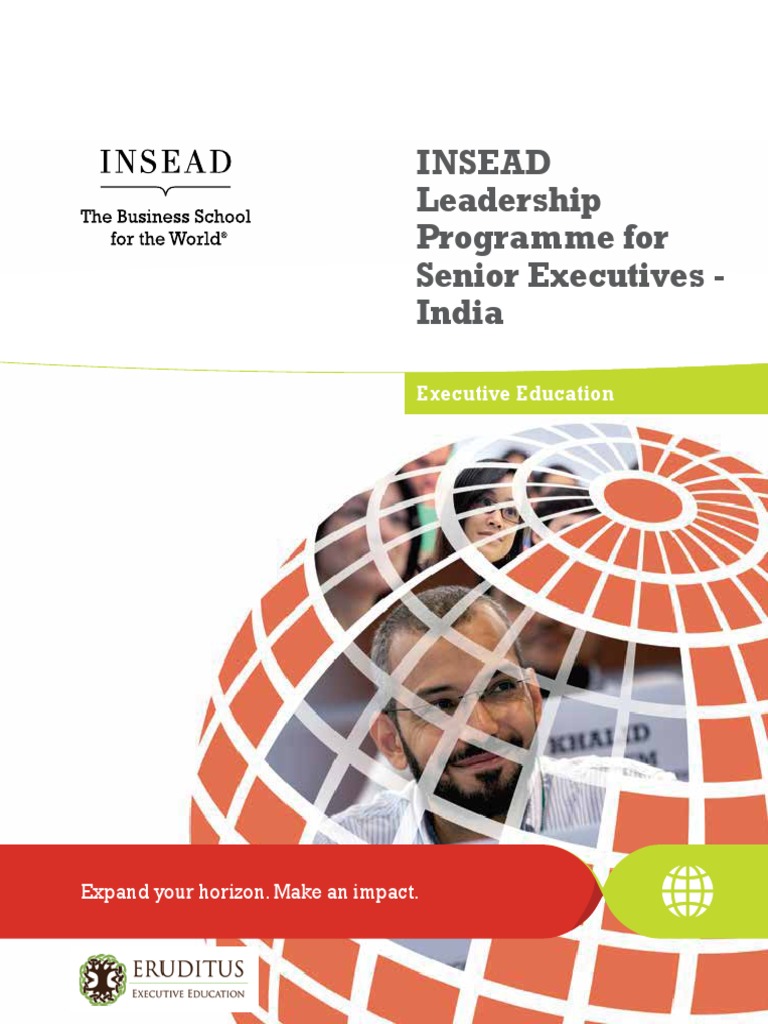 INSEAD Brochure | PDF | Strategic Management | Leadership