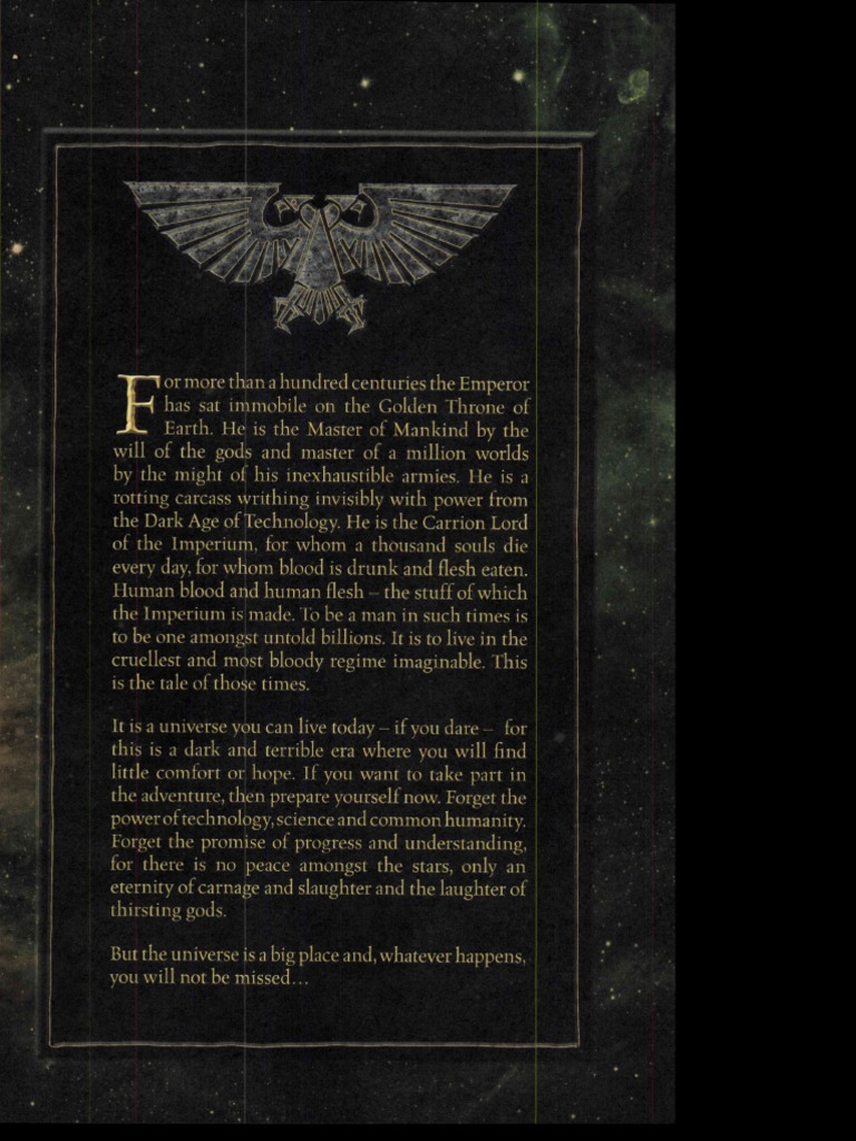 Warhammer 40k - Rule Book 6th Edition PDF | PDF | Unrest