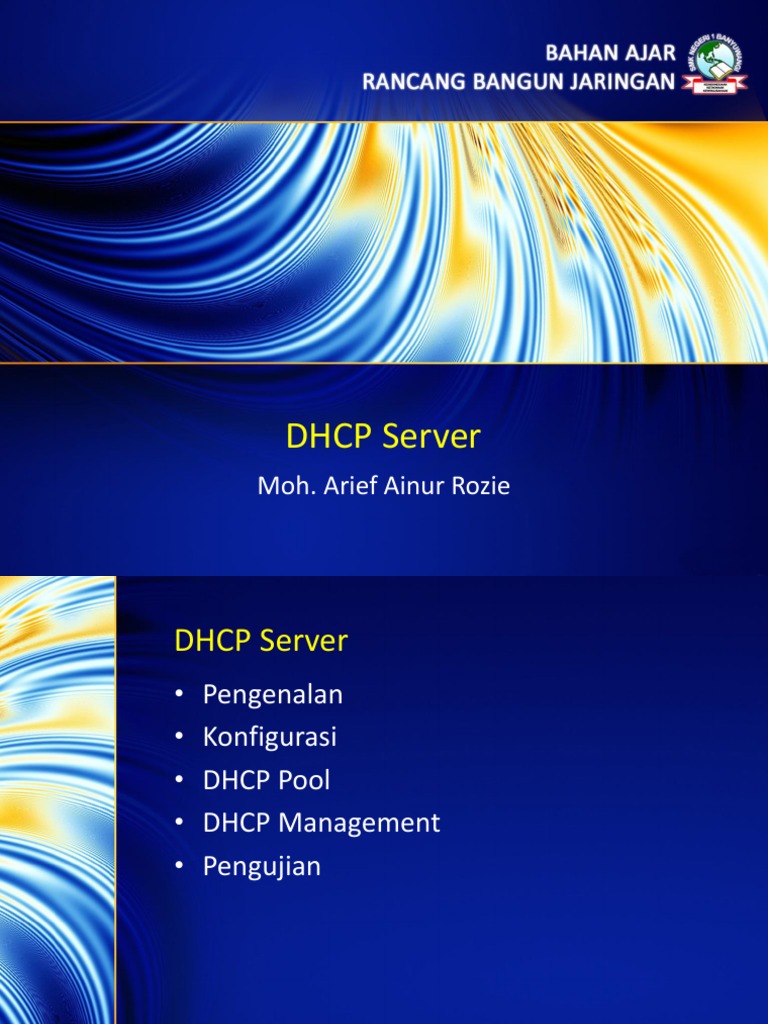 Panduan Lengkap Konfigurasi DHCP Server | PDF