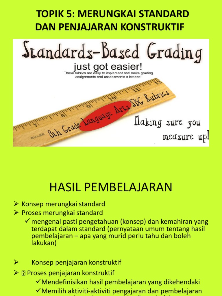 Merungkai Standard Dan Penjajarankonstruktif | PDF | Karier & Perkembangan