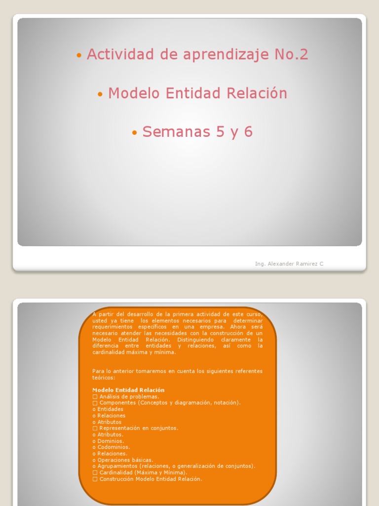 Simbología del Modelo Entidad Relación | PDF | Bases de datos | Los ...