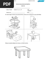 Ficha de Trabajo: Clasificación de Objetos Por Su Tamaño, Color y Forma ...