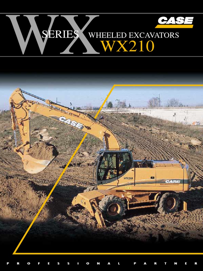 Case WX 210 Brochure | PDF | Engines | Transmission (Mechanics)