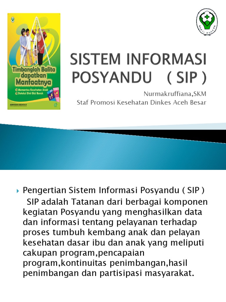 Sistem Informasi Posyandu (Sip) | PDF