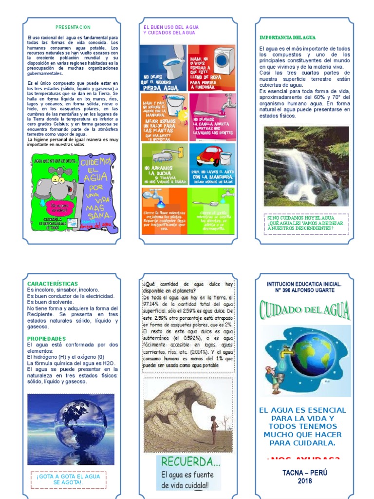 Agua Triptico | PDF | Tierra | Agua
