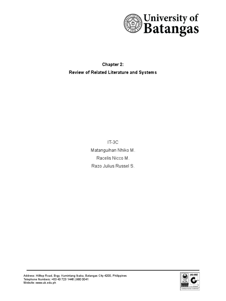 A Review of Related Literature and Systems on Records Management and Database Management Systems ...