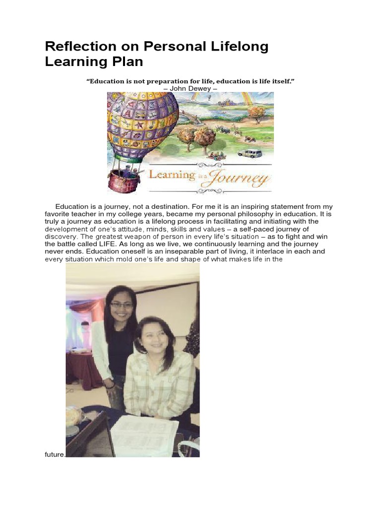 Reflection On Personal Lifelong Learning | PDF | Lifelong Learning ...