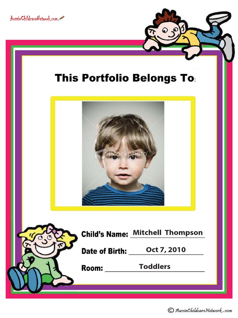 Portfolio Coverpage SAMPLE PDF | PDF