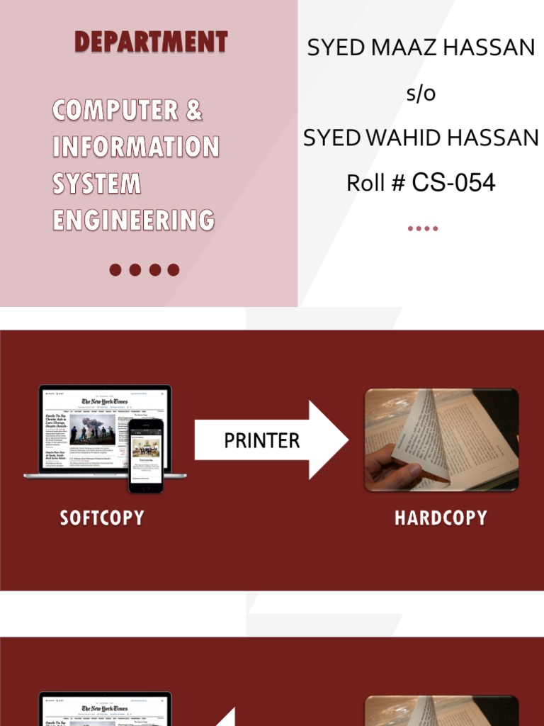 Syed Maaz Hassan S/o Syed Wahid Hassan Roll # CS-054 | PDF | Image Scanner | Optics