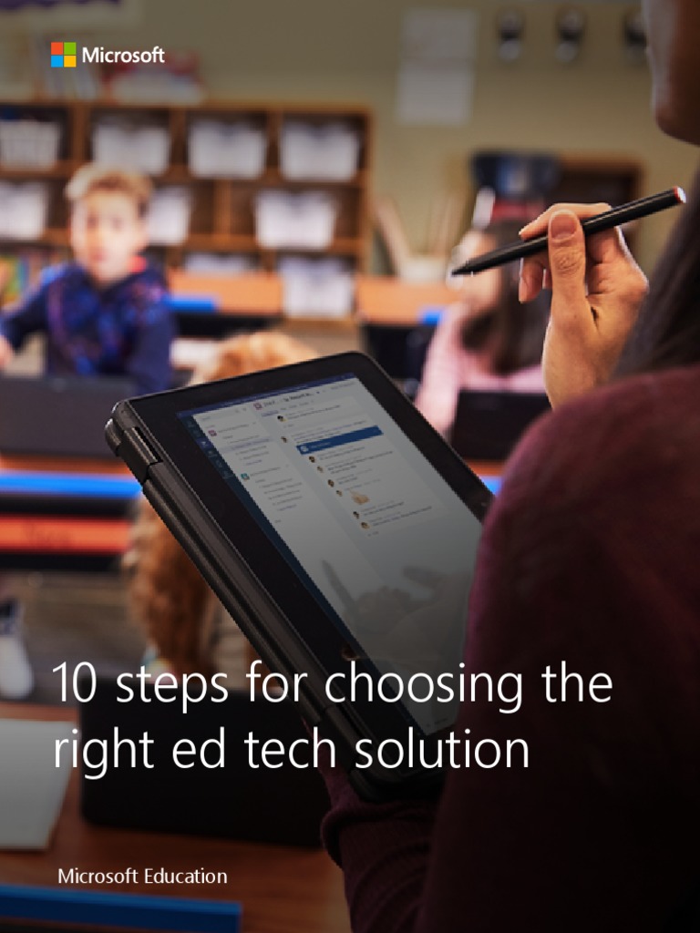 10 Steps For Choosing The Right EdTech Solution | PDF | Educational ...