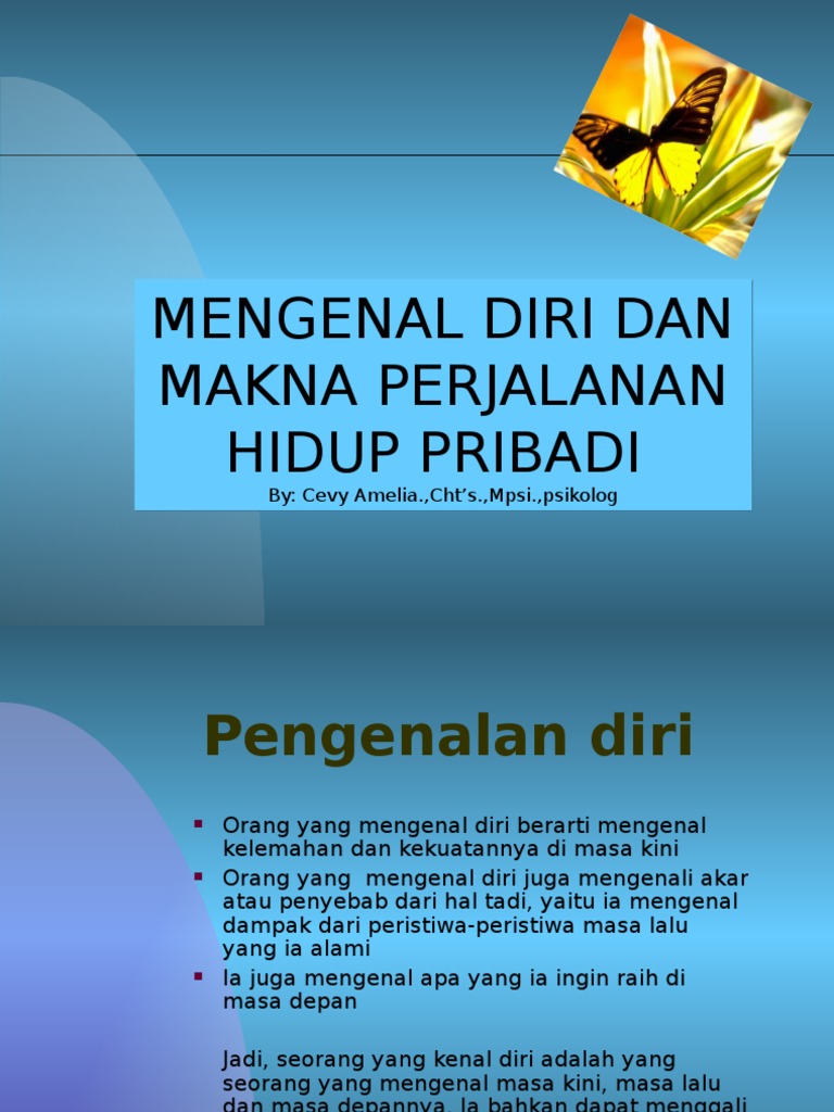 Pengenalan Diri | PDF