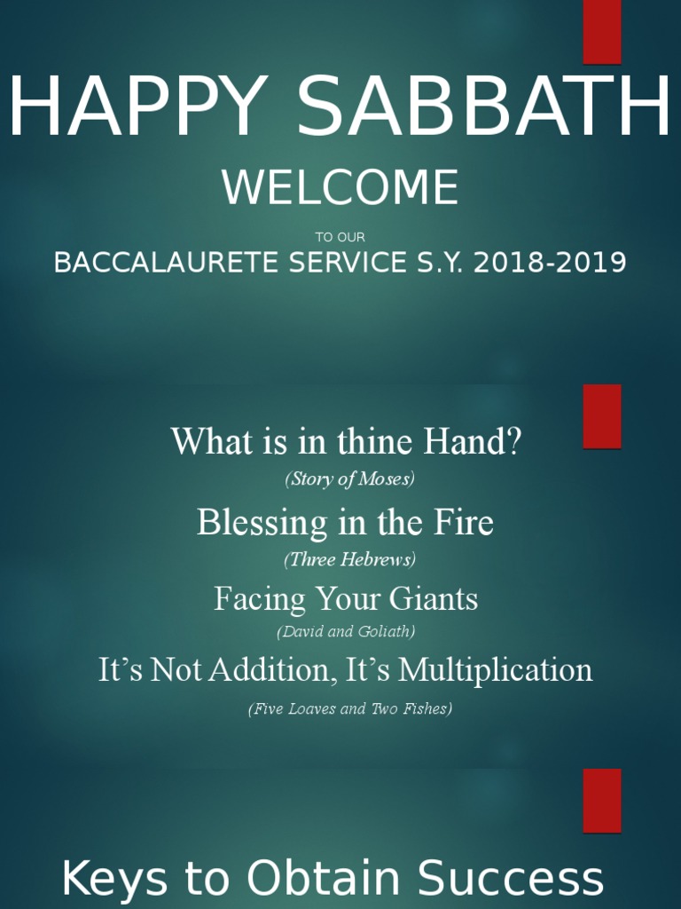 Happy Sabbath: Welcome | PDF | Shadrach, Meshach, And Abednego | Books ...