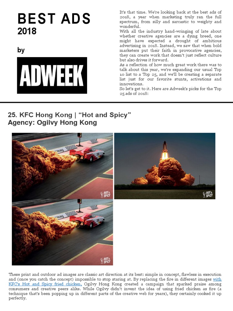 Best Ads 2018 | PDF | Advertising | Nike