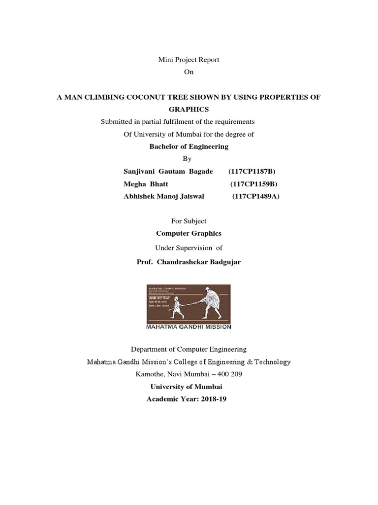 CG Project | PDF | Computer Graphics | Computing