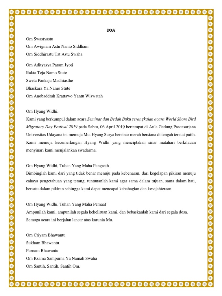 Naskah Doa | PDF | Pengembangan Diri | Agama & Spiritualitas