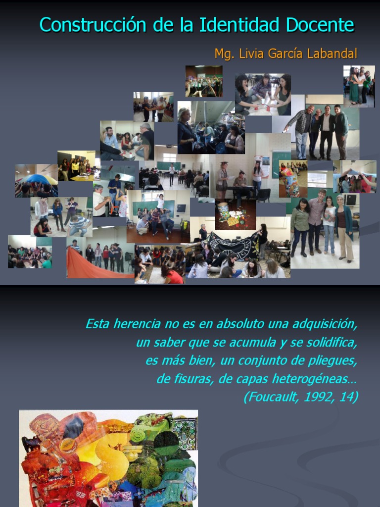 Construcción de la identidad docente: Un recorrido por los aportes de ...