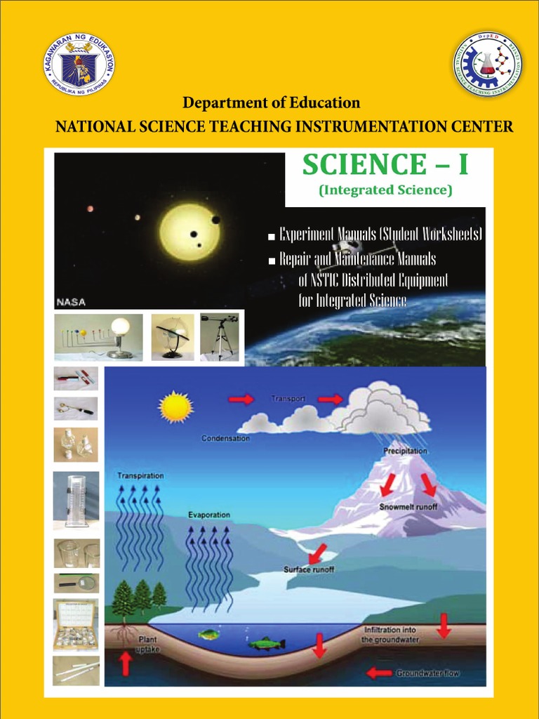 Integrated Science Equipment Manual | PDF | Density | Volume
