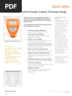 How To Calibrate The Elcometer 456 Coating Thickness Gauge | PDF ...