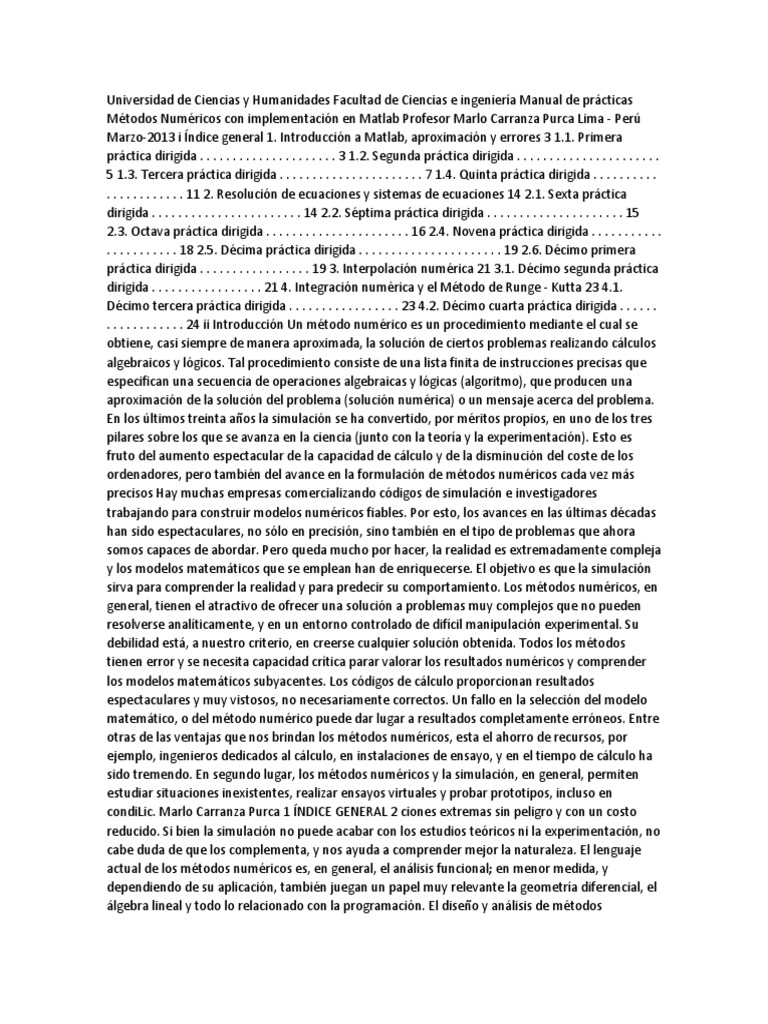 Universidad de Ciencias y Humanidades Facultad de Ciencias e Ingeniería Manual de Prácticas ...