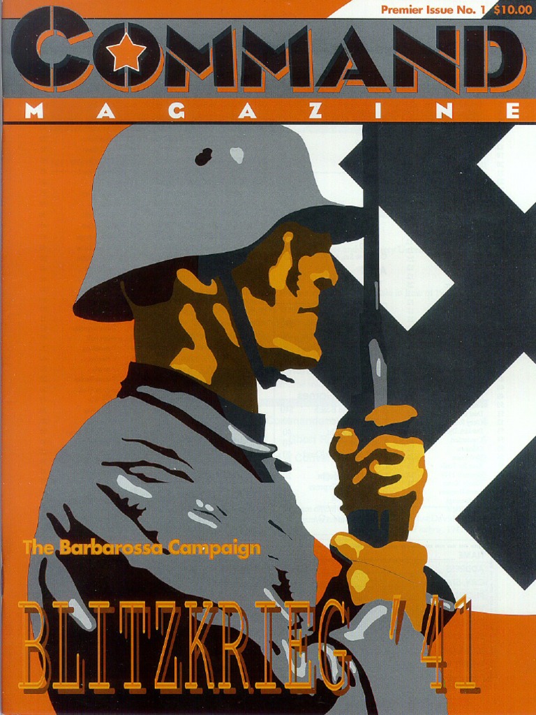 Command Magazine 001 - Blitzkrieg 41 | PDF