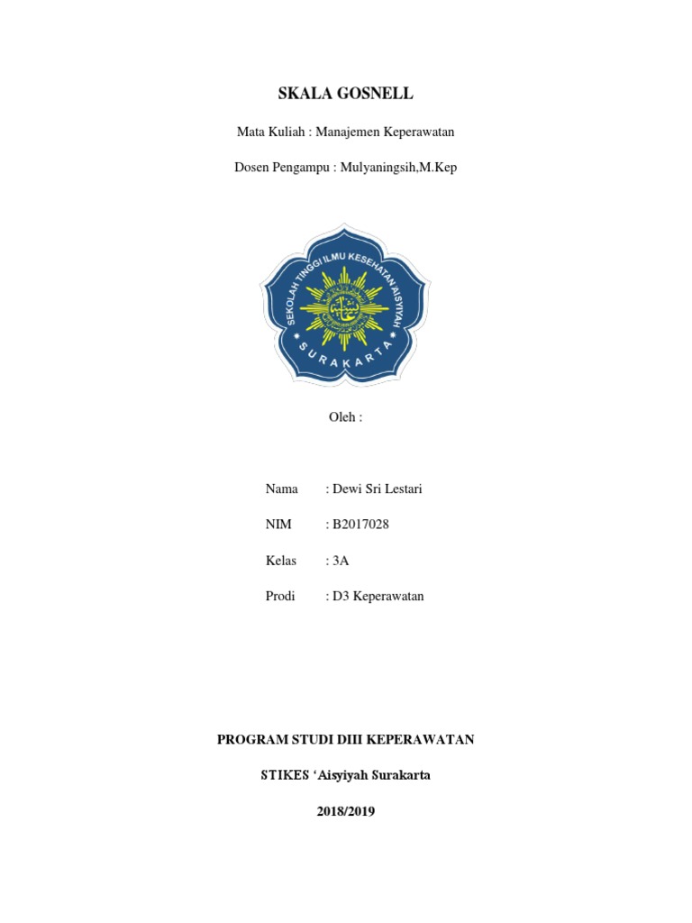 Skala Gosnell | PDF